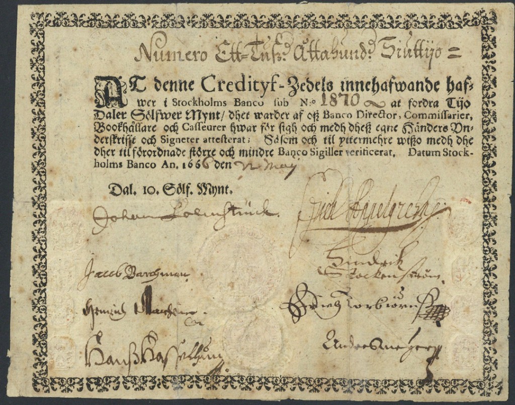 The first paper money of the Polish-Lithuanian Commonwealth | Money Museum
